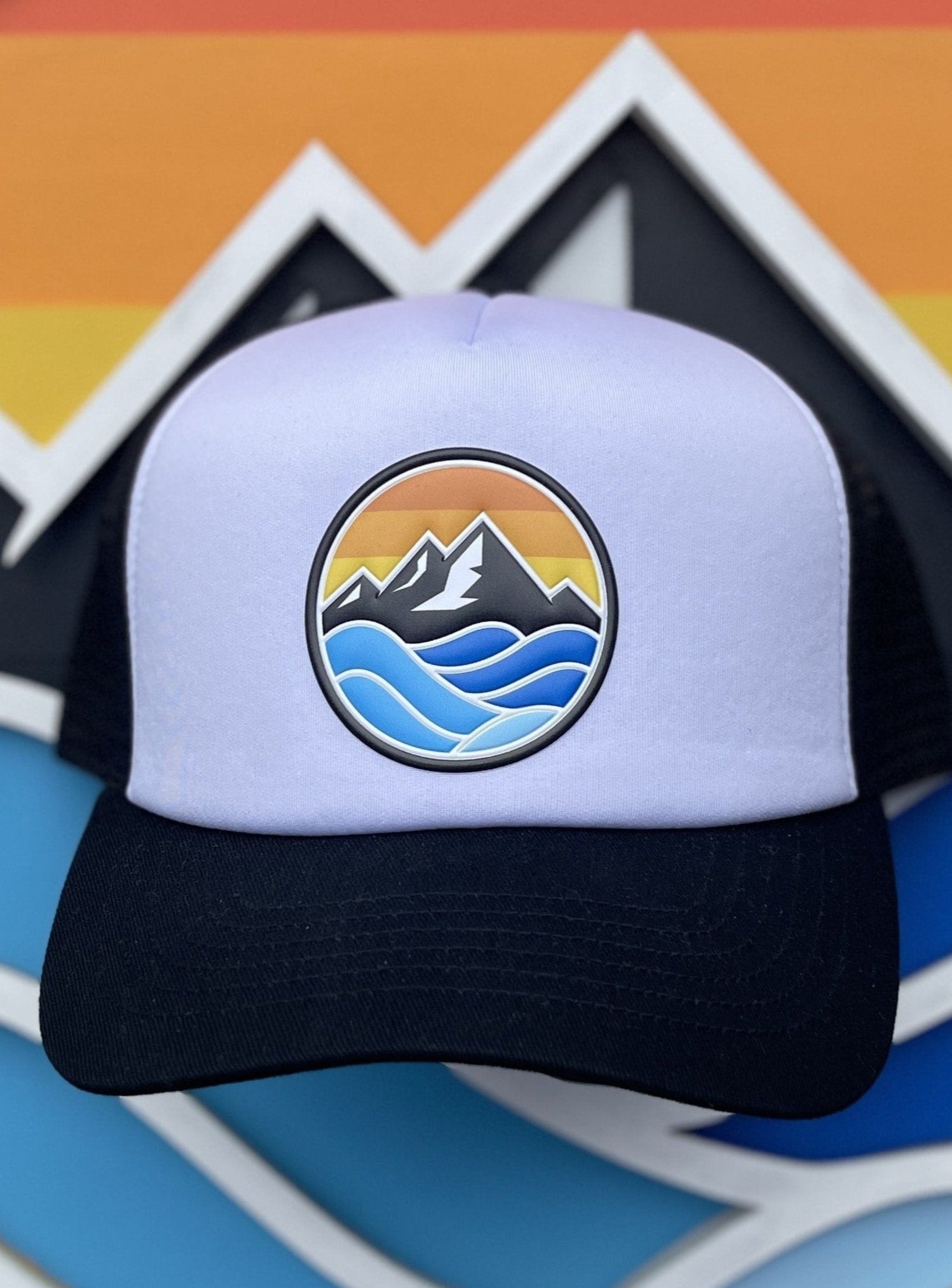 Trucker Hat - Colored Logo Flex Style Patch - Foam – Alaska Ever After